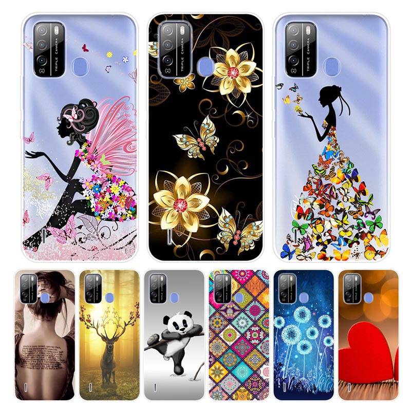 Ốp lưng itel Vision 1 Pro Silicone TPU Phim hoạt hình Vỏ mềm Vỏ điện ...