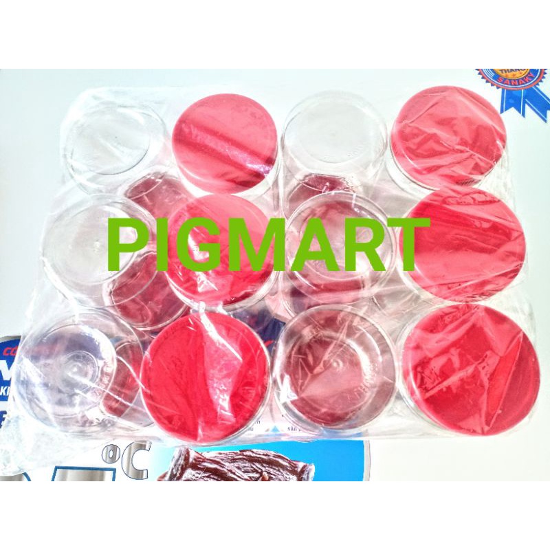 Lốc 12 hũ nhựa PET 350g-450g tròn cao Tấn Thành chính hãng nắp đỏ | Shopee Việt Nam