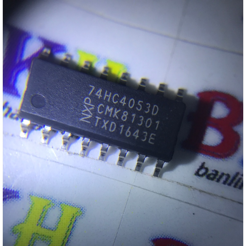 combo 4 con IC Logic 74HC4053D SOP-16 chính hãng NXP | Shopee Việt Nam