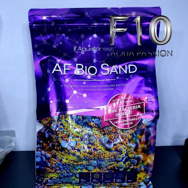 Cát trải nền cho bể nước mặn AF BIO SAND Aquaforest 1KG | Shopee Việt Nam