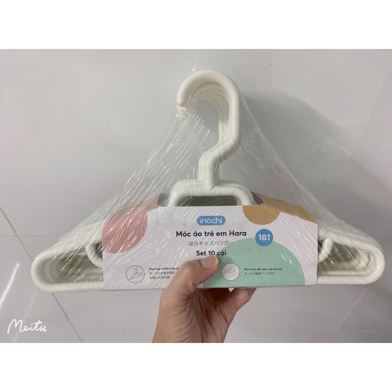 MÓC ÁO TRẺ EM INOCHI HARA 181 - SET 10 CÁI | Shopee Việt Nam