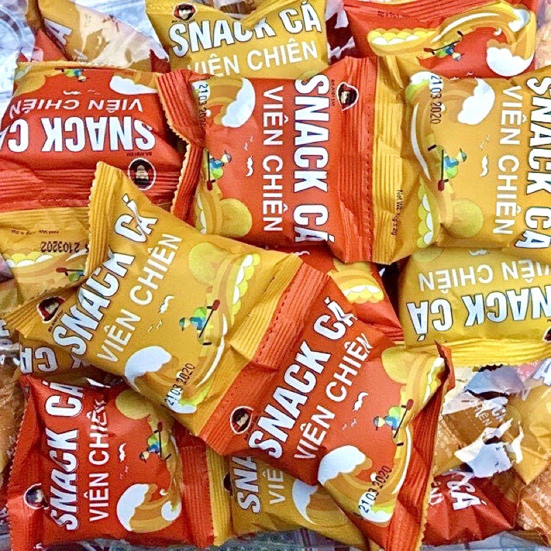 Snack cá viên chiên Rộp Rộp, giòn giòn, ngon ngon, ăn thật bùi, vị ...
