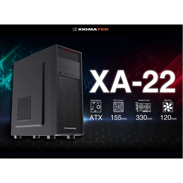 Vỏ case máy tính XIGMATEK XA22 (ATX) NEW | Shopee Việt Nam