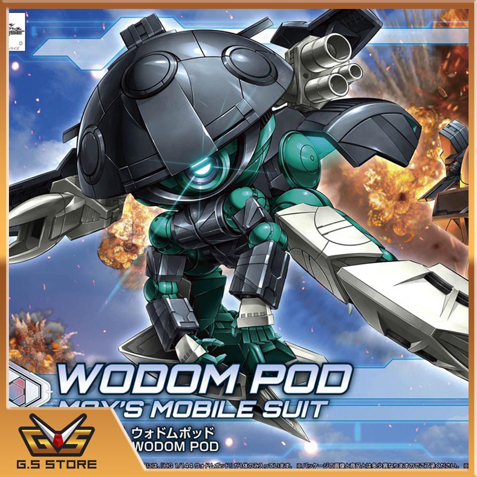 Mô hình Bandai HGBD:R 1/144 WODOM POD MAY’S MOBILE SUIT | Shopee Việt Nam