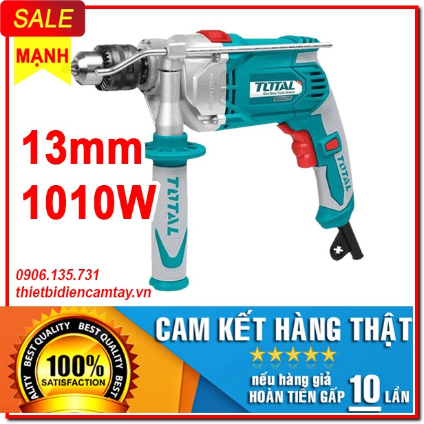 Máy khoan búa Total TG111136 1010 W 13mm | Shopee Việt Nam