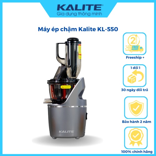 Máy ép chậm Kalite KL 550 siêu kiệt bã dung tích 250ml hàng chính hãng [BH 12 tháng] | Shopee ...