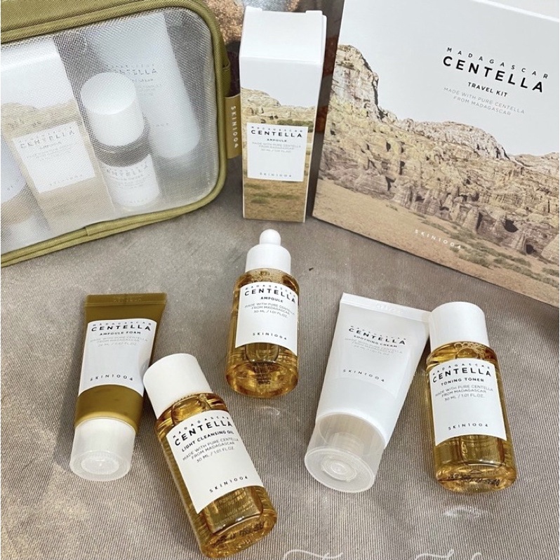 Set Rau Má Mini Centella - Skin1004 Madagascar Centella Travel Kit 5 ...