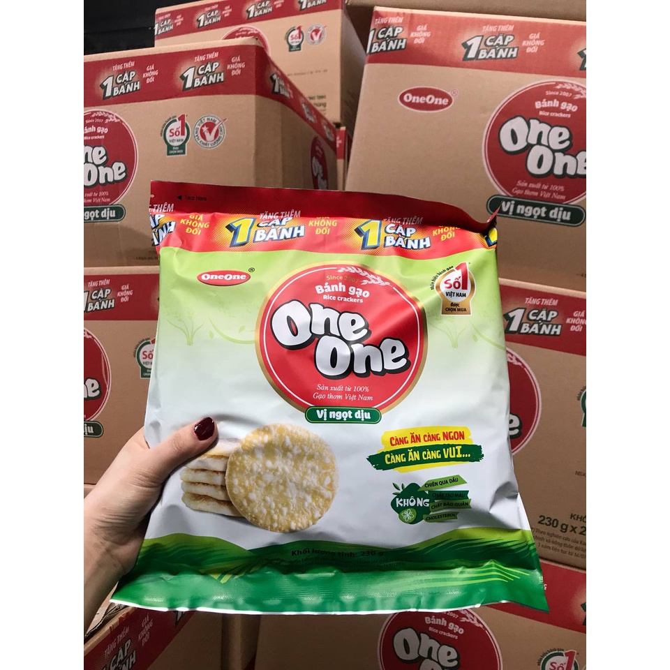 BÁNH GẠO ONE ONE VỊ NGỌT DỊU | Shopee Việt Nam