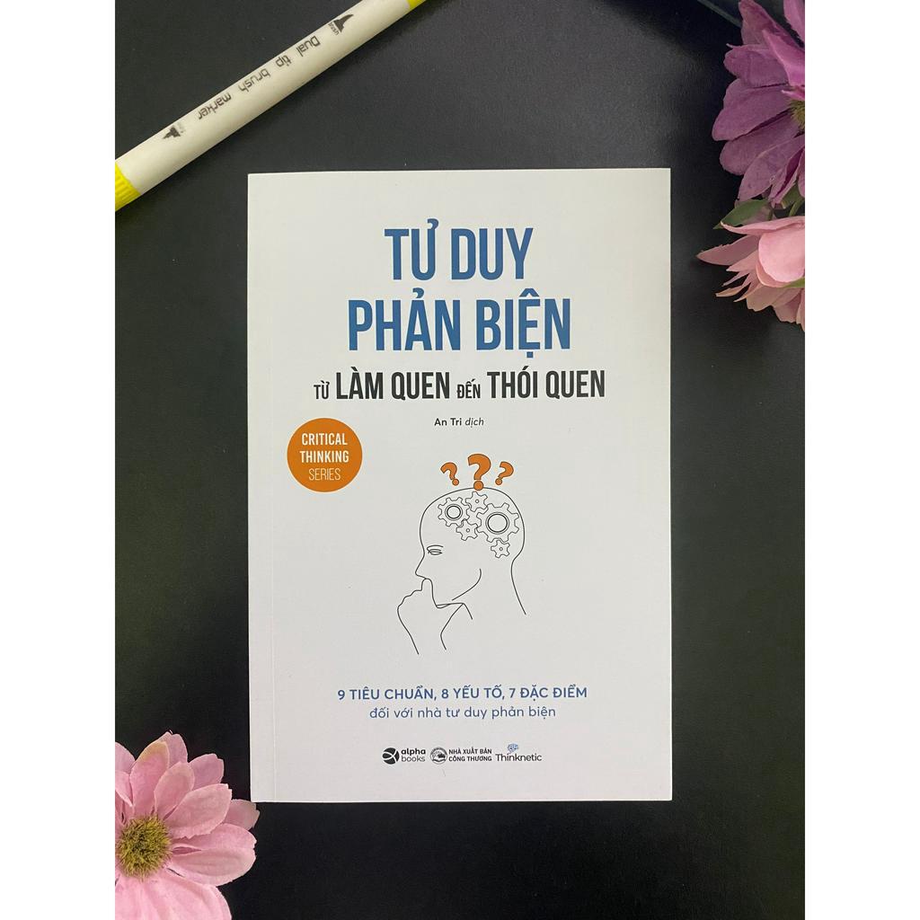 Sách - Trọn bộ 4 cuốn TƯ DUY PHẢN BIỆN - Alpha Books ( COMBO, lẻ tùy chọn ) | Shopee Việt Nam