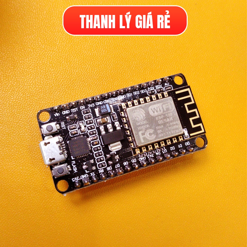 [THANH LÝ] Module thu phát Wifi ESP8266 NodeMCU Lua CP2102 | Shopee ...