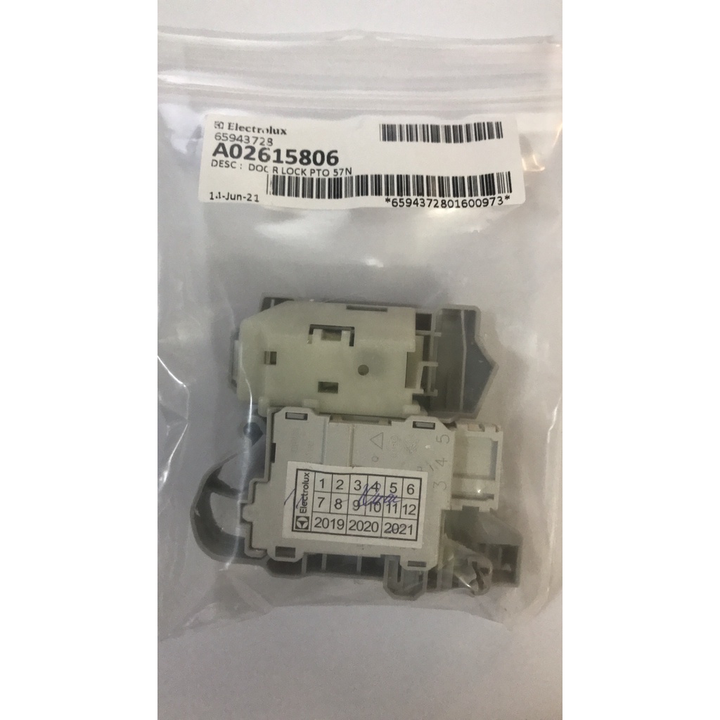 CÔNG TẮC CỬA MÁY GIẶT ELECTROLUX EWF 10843, 10844, 10744, 12843, 85743 ...