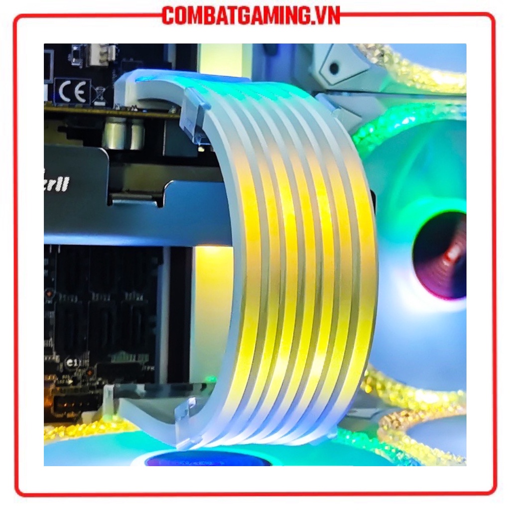 Phụ Kiện Cover Led 5v ARGB Neon Aosor AL300 Cho Dây 24p 8p Mainboard Và VGA Trang Trí Máy Tính ...