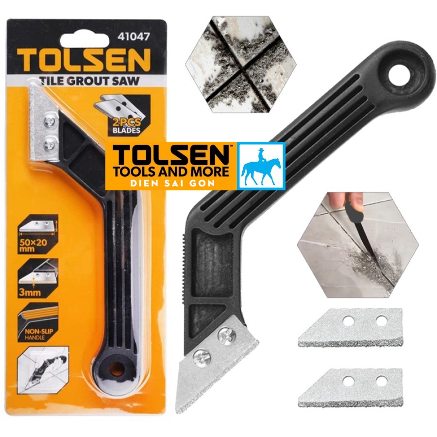 Dụng cụ bào ron sàn gạch DAO BÀO KẺ CHỈ RON GẠCH MEN TOLSEN 41047 ...