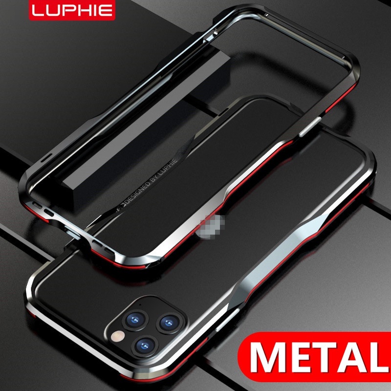 LUPHIE Original Aluminum Metal Bumper Frame compatible for iPhone 11 ...