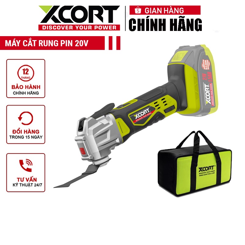 Máy cắt rung pin 20V MAX XCORT Model XDC21-032D Có 6 cấp độ Kèm túi dụng cụ | Shopee Việt Nam