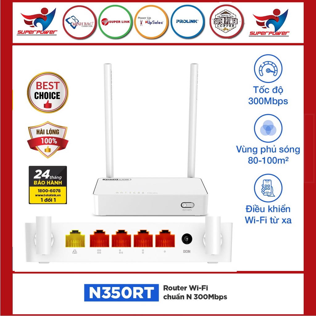 Cục phát wifi router wifi chuẩn N TOTOLINK N350RT | Shopee Việt Nam