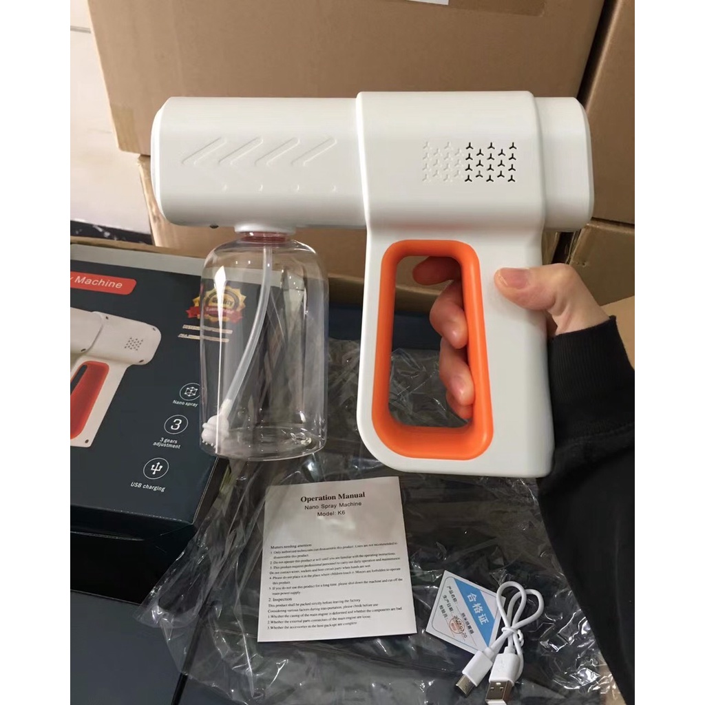(K6 PRO THẾ HỆ MỚI) Máy phun sương khử khuẩn diện rộng thế hệ mới, lực ...