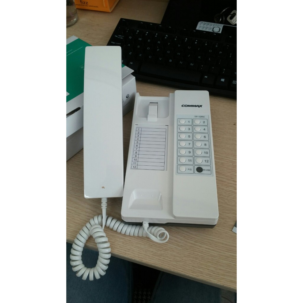 Điện thoại liên lạc nội bộ COMMAX TP-12RC có tay nghe | Shopee Việt Nam