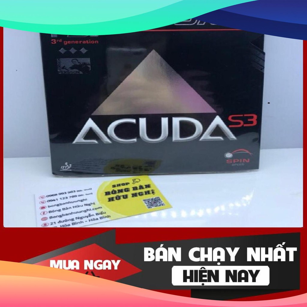 Mặt Vợt Bóng Bàn Acuda S1 S2 S3 Speed Spin và ConTrol Shop13 | Shopee ...