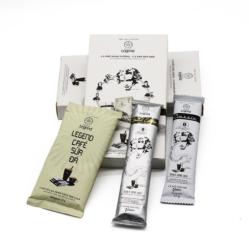 [GÓI LẺ] Cà phê hòa tan Trung Nguyên Legend (1 gói classic 17g/ 1 gói ...