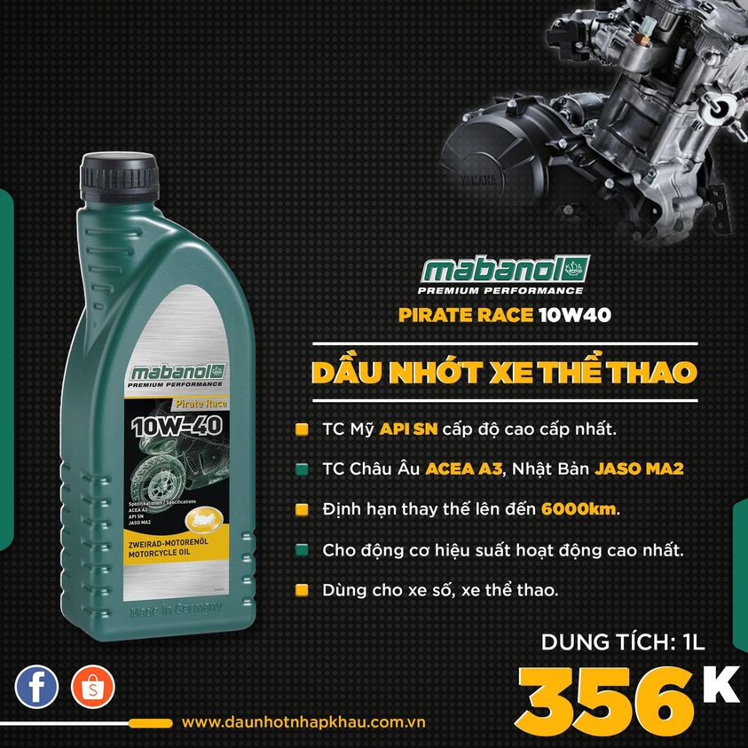 Nhớt Mabanol | Shopee Việt Nam