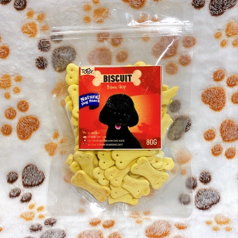 BÁNH QUY TOBY – TOBY BISCUIT cho chó 80g | Shopee Việt Nam