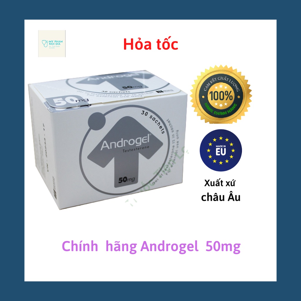 ANDROGEL GEL bôi da CHÍNH HÃNG - Hỗ trợ nữ giới AMH thấp | Shopee Việt Nam