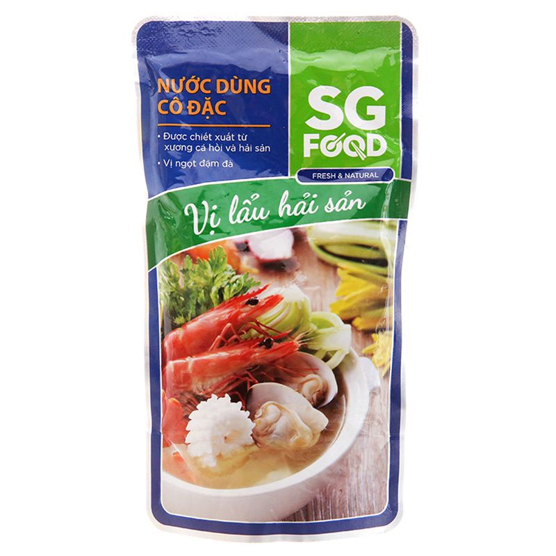 Nước Dùng Cô Đặc Vị Lẩu Hải Sản SG Food Gói 180G | Shopee Việt Nam
