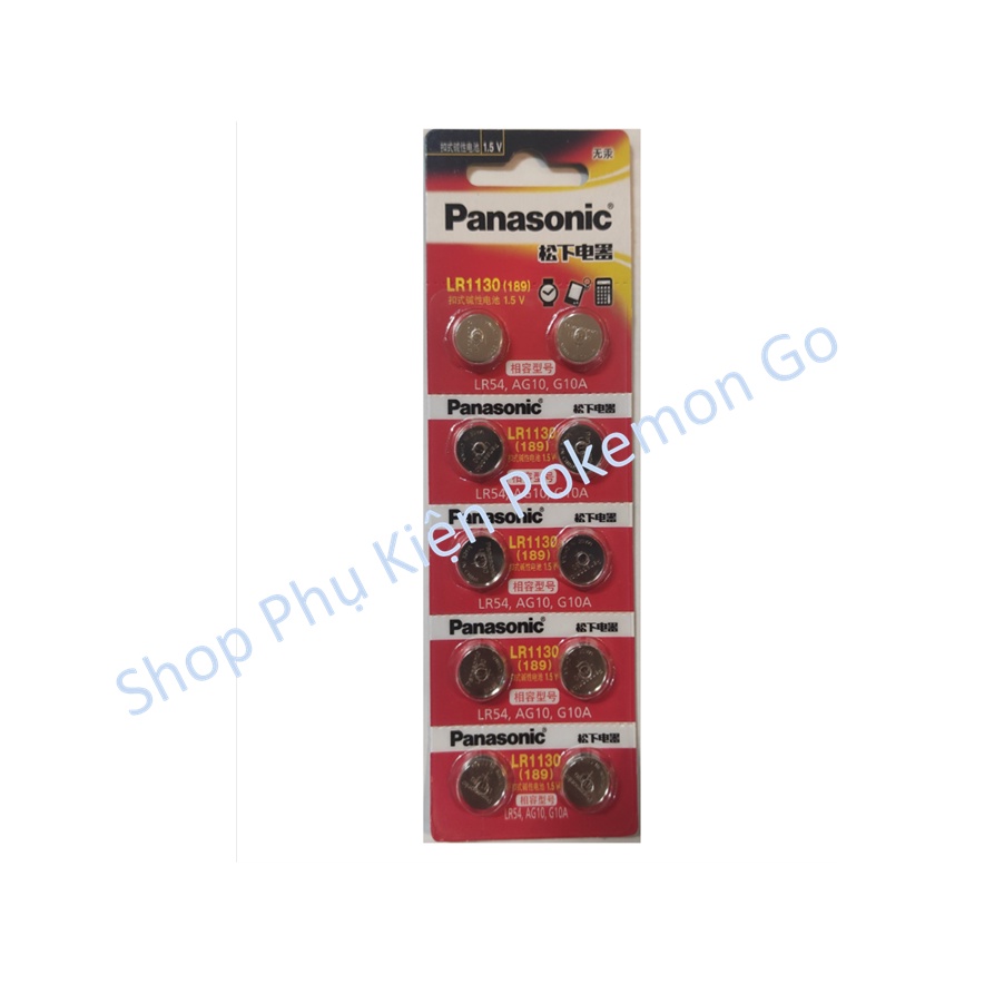 Pin Panasonic LR44 AG13 / LR43 AG12 / LR41 AG3 / LR1130 AG10 | Shopee ...