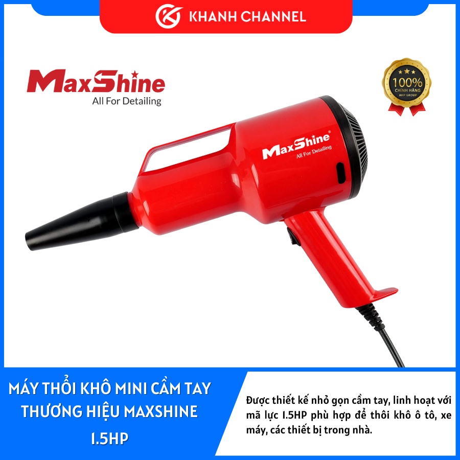 Máy Thổi Hơi Nóng Maxshine 1.5HP - Maxshine Mini Handheld Dryer ...