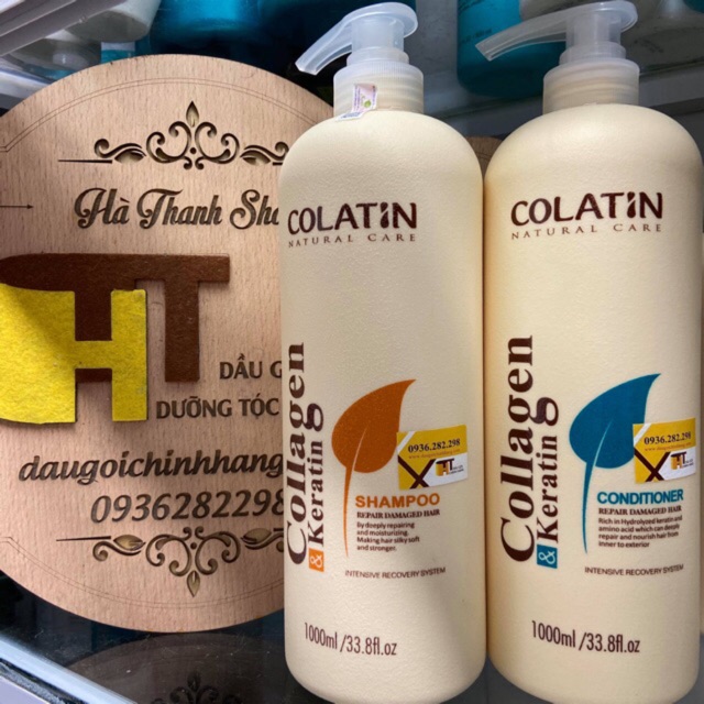 (Hàng chính hãng) _ Dầu gội và xả Collatin | Shopee Việt Nam