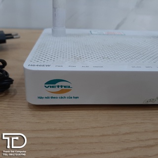 Modem wifi GPON H646EW Viet.tel 2 râu cũ sóng khỏe dùng làm bộ phát ...