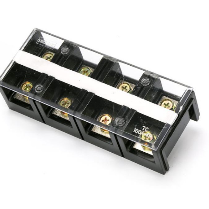 Domino 4P 60A 100A 200A Cầu đấu TC604 TC1004 TC2004 | Shopee Việt Nam