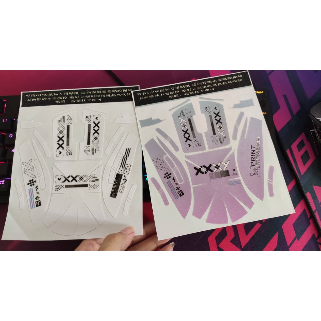 Miếng dán Printstream cho chuột Logitech G903 G502 G Pro Wireless G900 ...