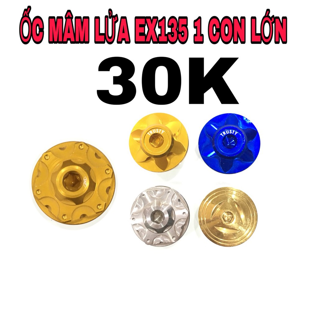 [THANH LÝ] ỐC MÂM LỬA EX135 - 1 CON LỚN | Shopee Việt Nam