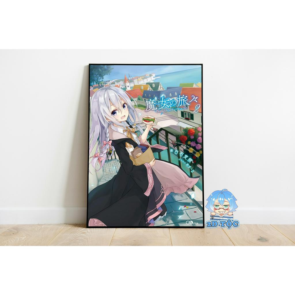TRANH POSTER A3 Anime Manga Hành trình của Elaina Majo no Tabitabi (1 ...