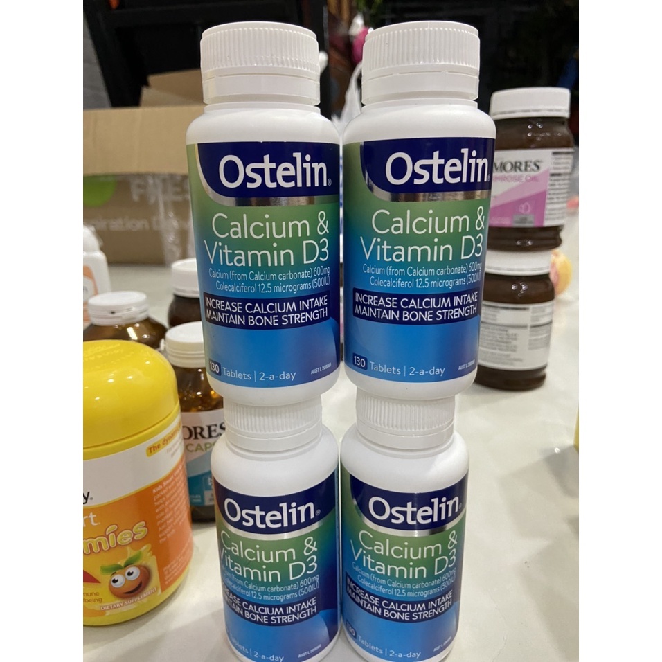 Canxi Ostelin 130v -Bổ sung Canxi cho người lớn và cho Mẹ Bầu 130 viên | Shopee Việt Nam