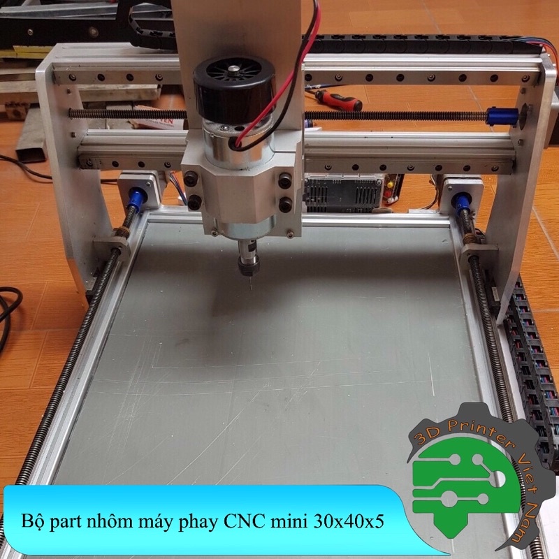 Bộ part nhôm máy phay CNC mini 30x40x5 | Shopee Việt Nam