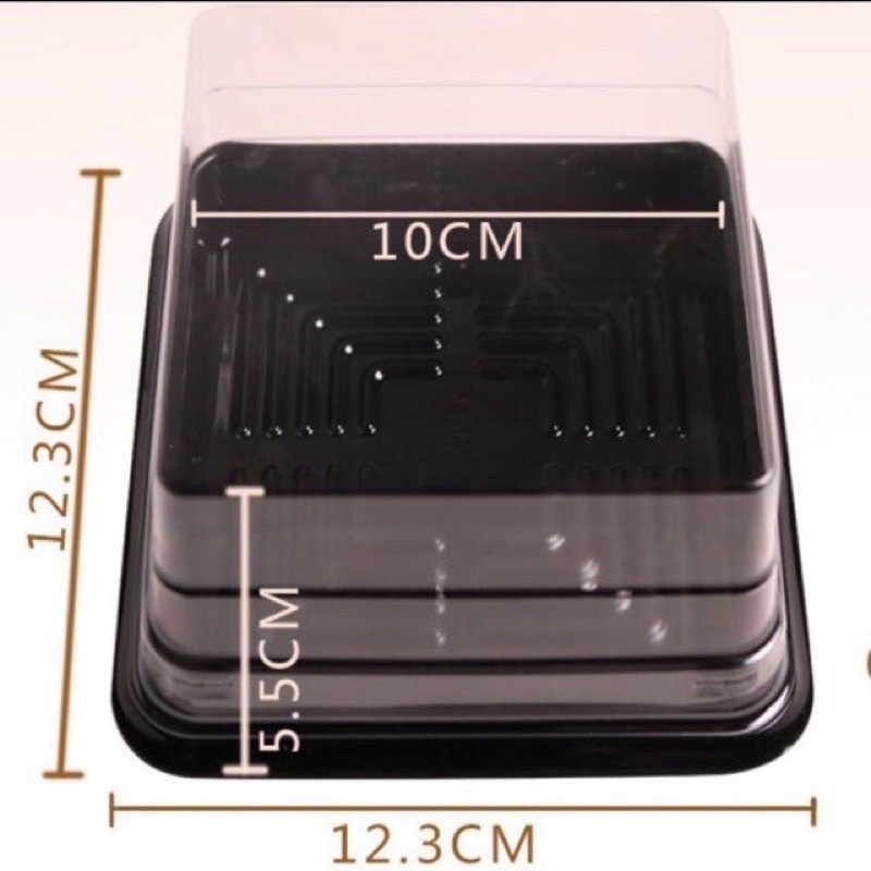 (Set 10-50)Hộp nhựa XY 12-12 đựng bánh trung thu | Shopee Việt Nam