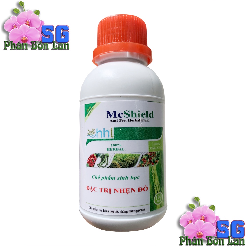 Thuốc đặc trị Nhện đỏ Chai 100ml – Chế phẩm sinh học McShield | Shopee ...