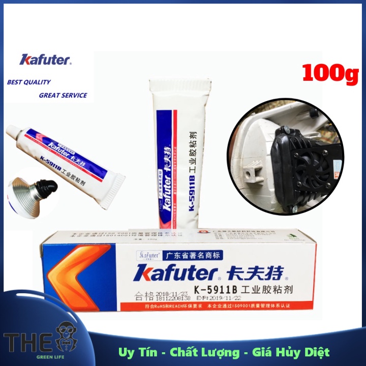 [HCM] Keo Silicone Kafuter K-5911B Chịu Nhiệt Chống Thấm Chuyên Độ Đèn Bi Gầm, Bi Pha Cho Ô Tô ...
