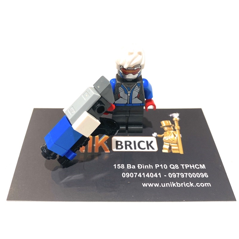 Lego UNIK BRICK Overwatch Soldier 76 Anh lính số 76 chính hãng (như ...