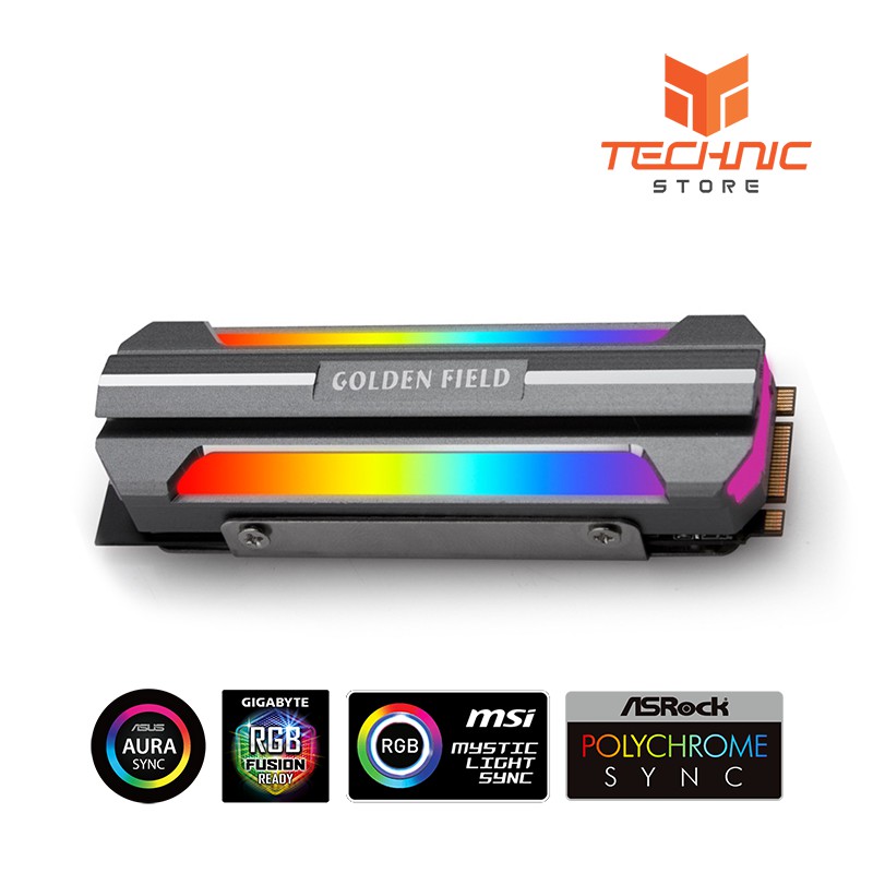 Tản nhiệt SSD M2 Golden Field ARGB | Shopee Việt Nam