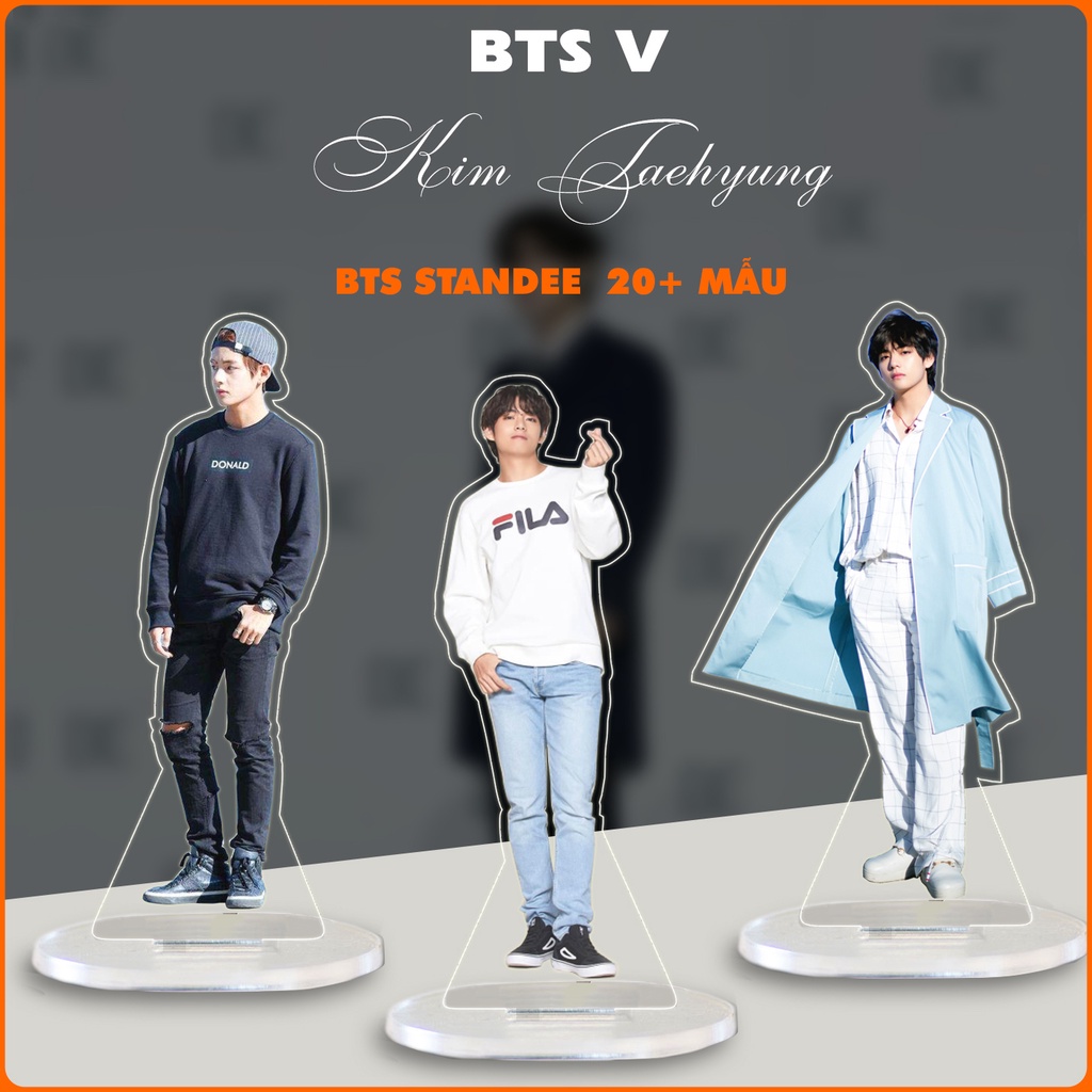 Standee mô hình các nhân vật BTS Jungkook, V, Suga,RM...,mô hình ...