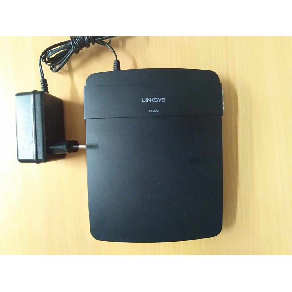 Bộ Phát Wifi Linksys E1200 V2 Tốc Độ 300Mb, Hàng Chính Hãng (Cũ ...