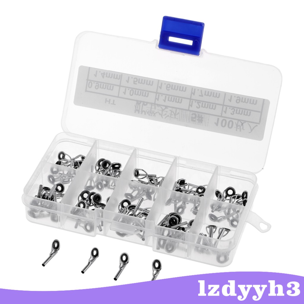 [Lzdyyh3] Bộ nhẫn câu cá bằng gốm 10 kích cỡ | Shopee Việt Nam