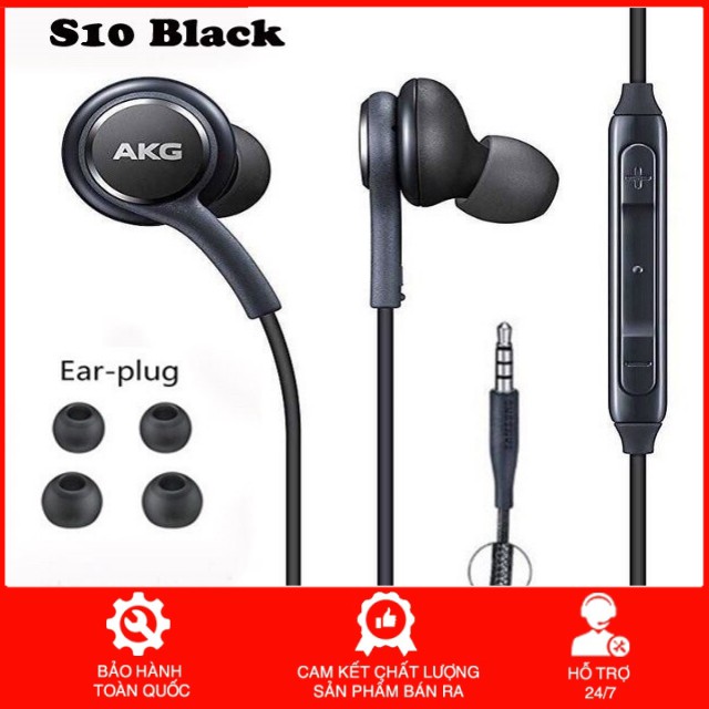 Tai Nghe Samsung AKG S10+ NGUYÊN SEAL ️KÈM NÚM PHỤ - Bảo Hành 12 Tháng | Shopee Việt Nam