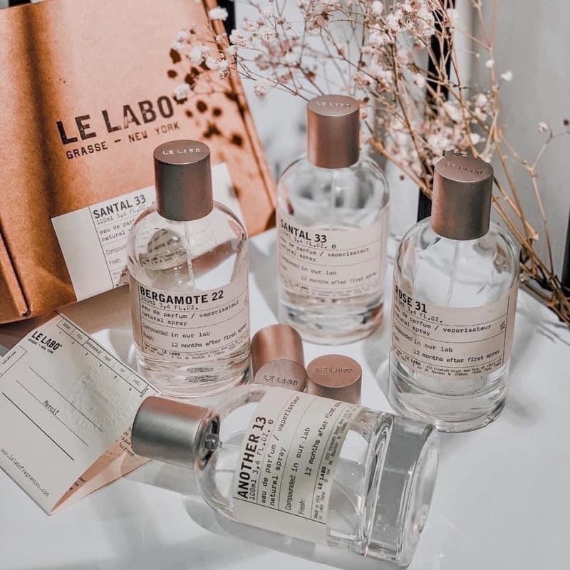 [ Mẫu thử ] Nước hoa Lelabo Santal 33, Another 13, Bergamote 22, Rose ...