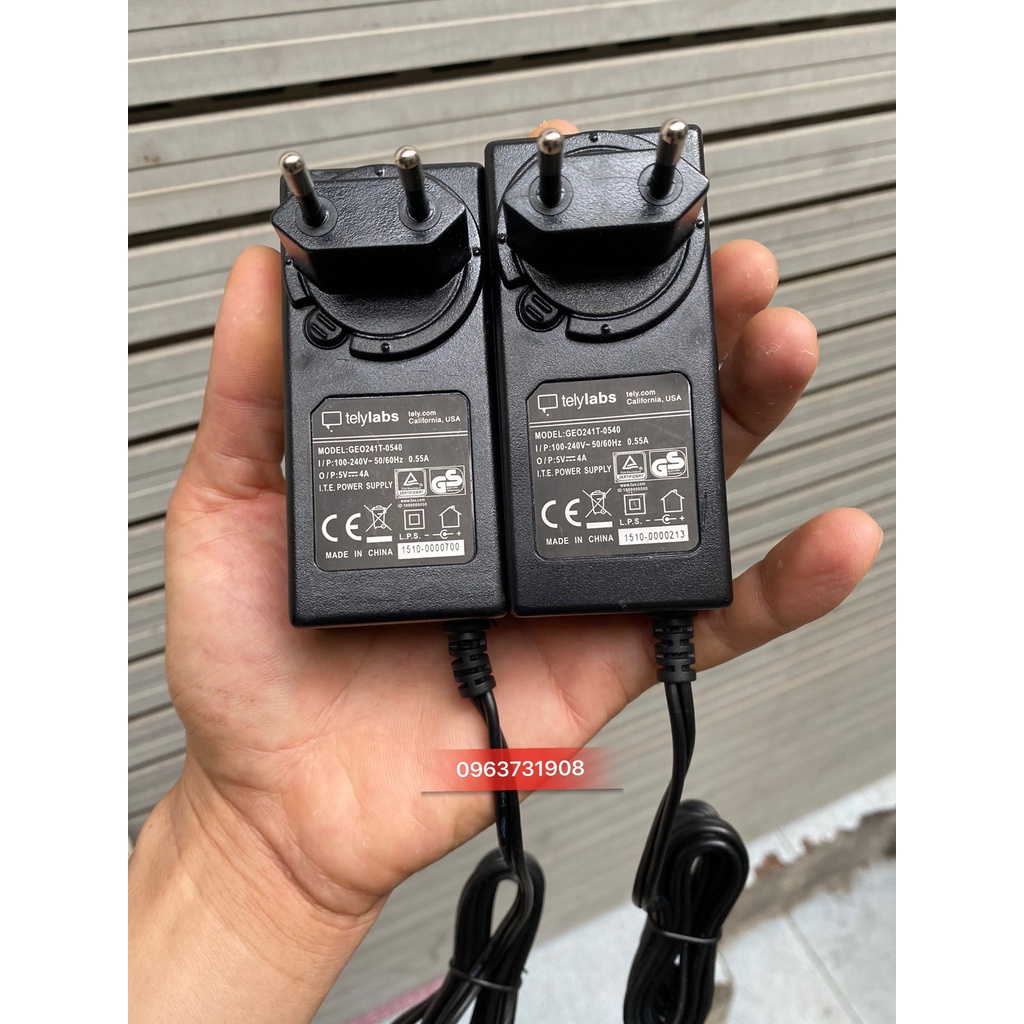 Adapter nguồn 5V-4A chính hãng bóc thiết bị nhà mạng | Shopee Việt Nam