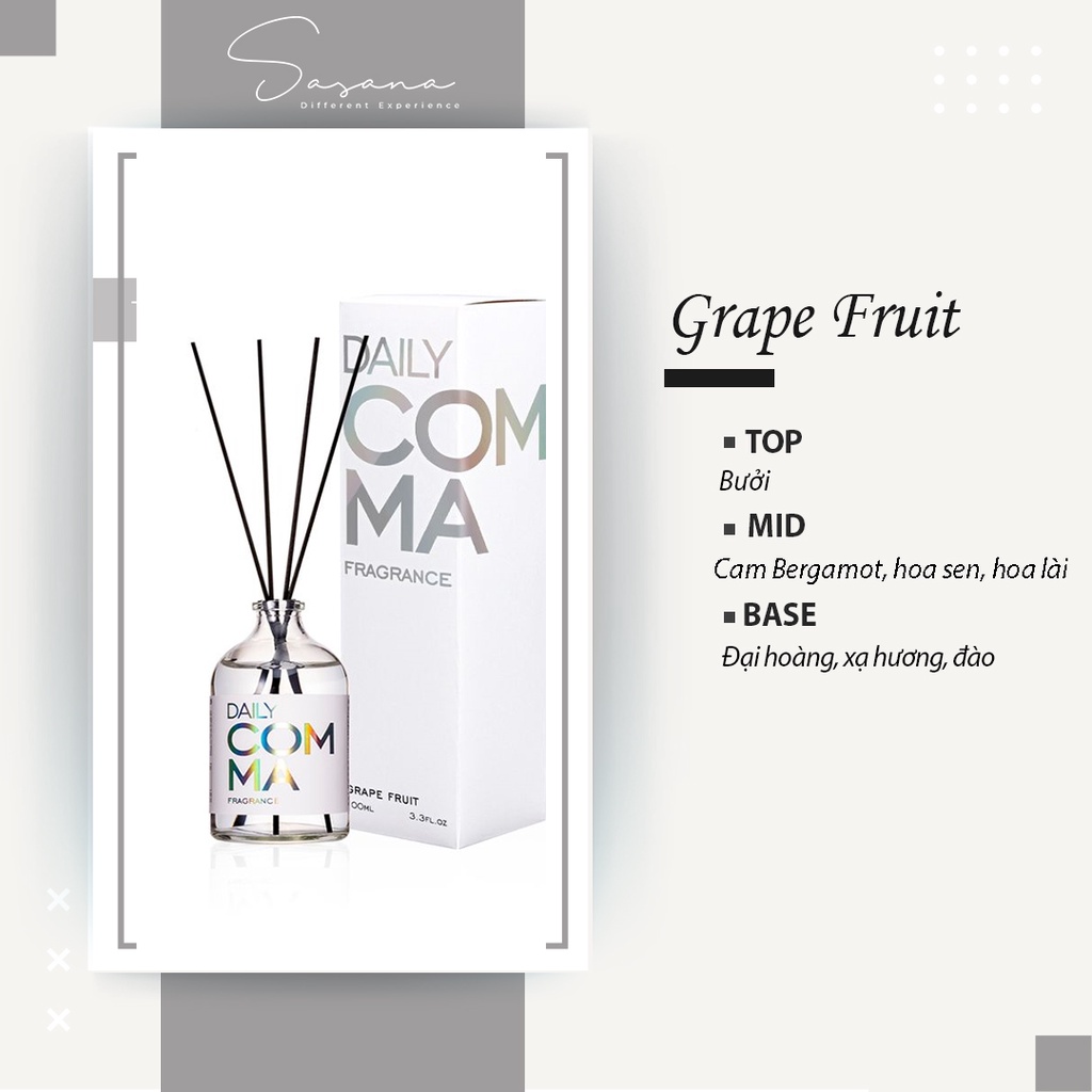 Tinh dầu tán hương Gradefruit - BST Daily Comma Crystal Hologram - Nhập ...